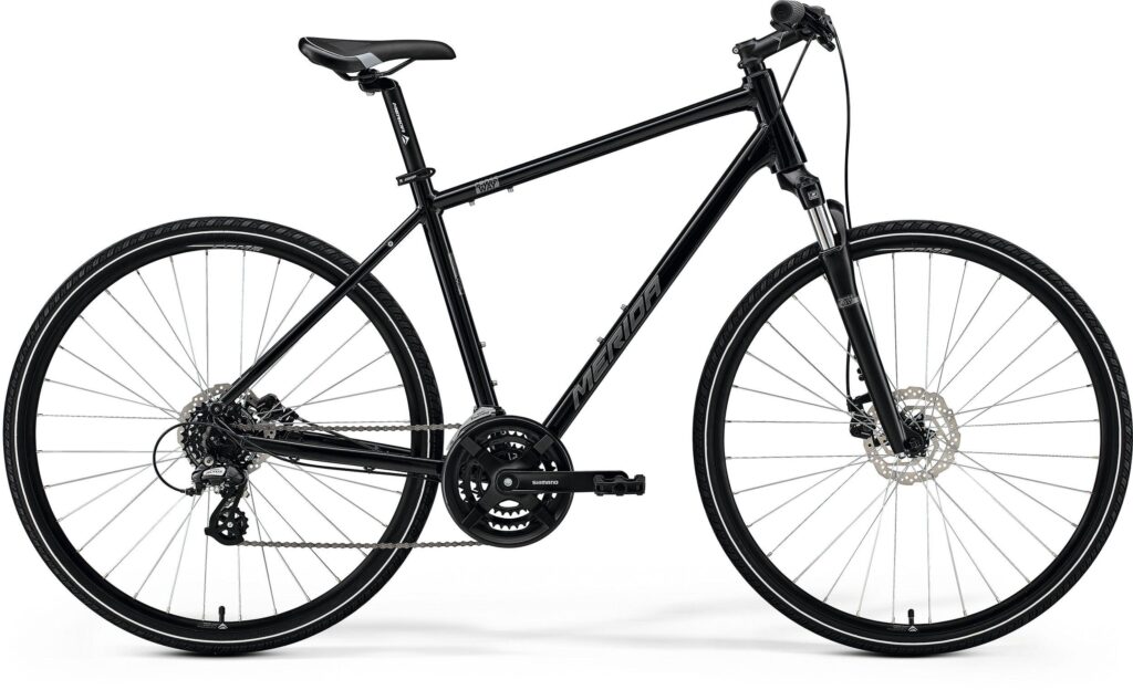 Merida Crossway 10 Black Silver - Cheeky Bikes | Bike Shop & Repairs ...